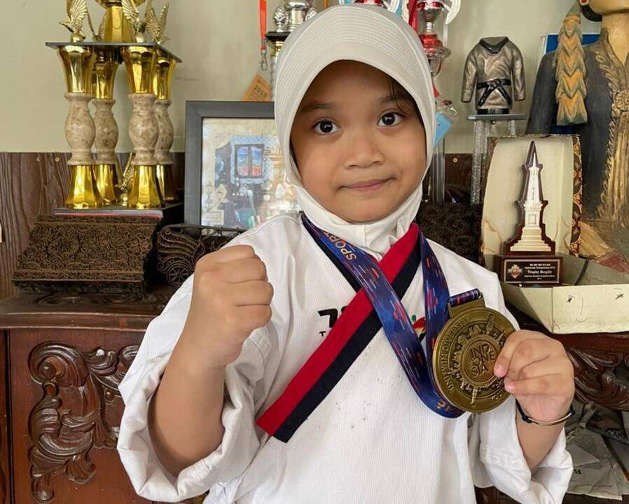 Siswa SD Muhammadiyah 1 Ketelan Solo Alliya Nabila Zahra Juara ...